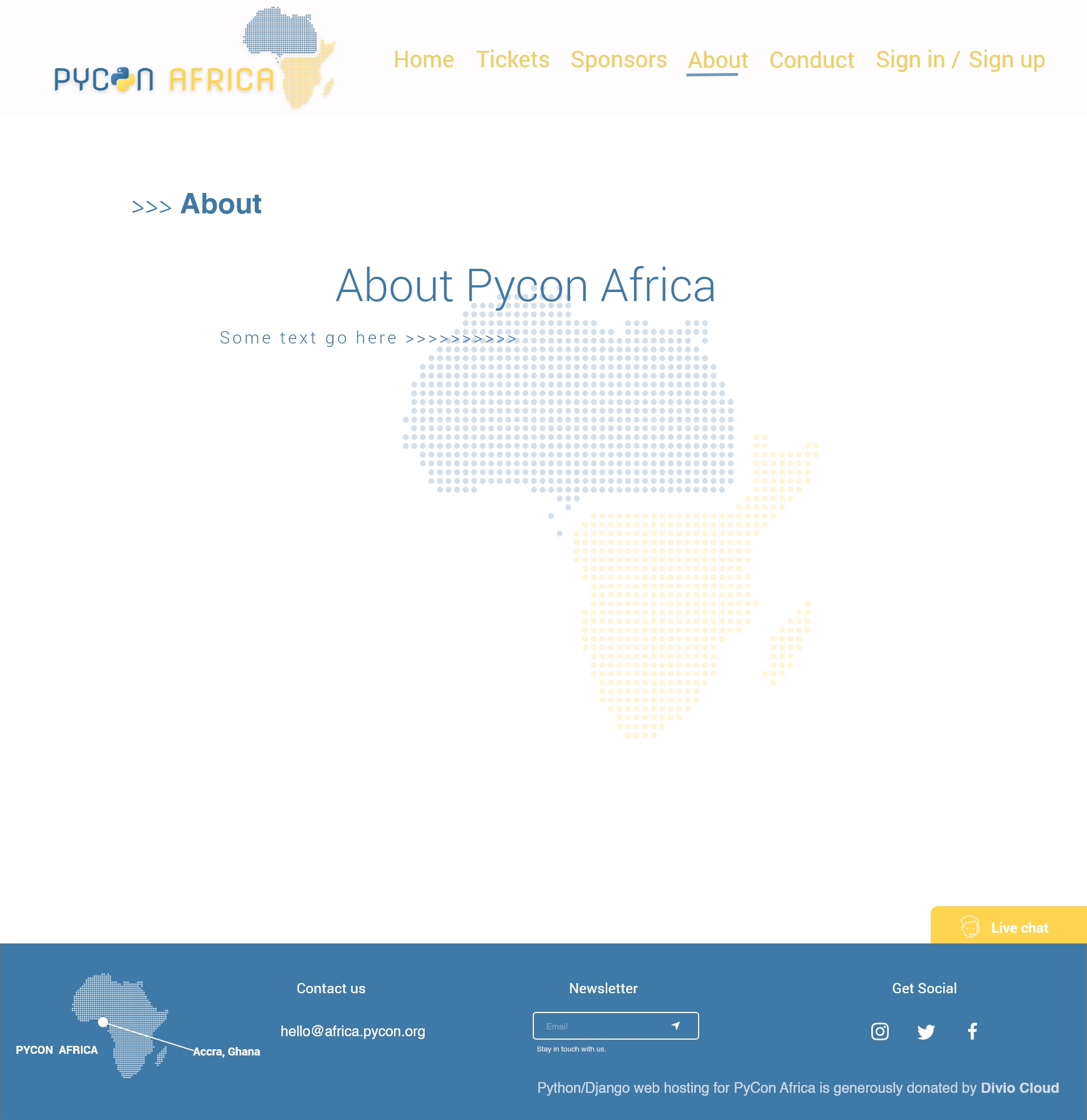 GitHub - pythonafrica/pycon-africa-website: Python Conference Africa Website
